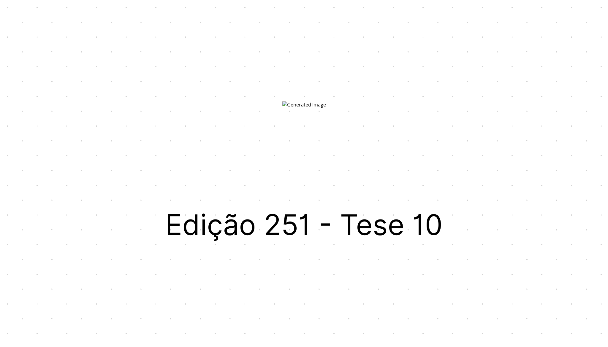 Edição 251 - Tese 10 - STJ