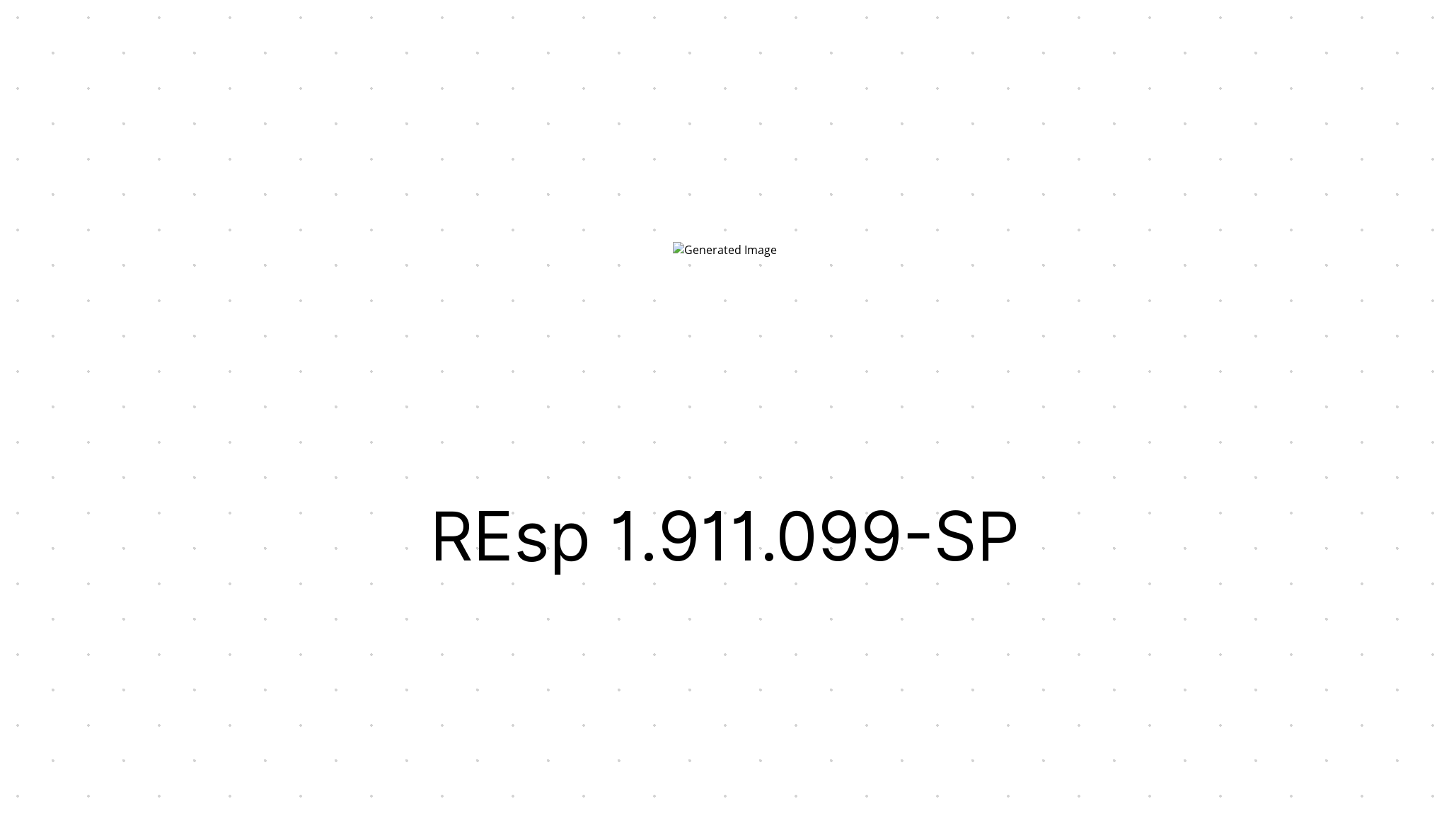 REsp 1.911.099-SP - STJ